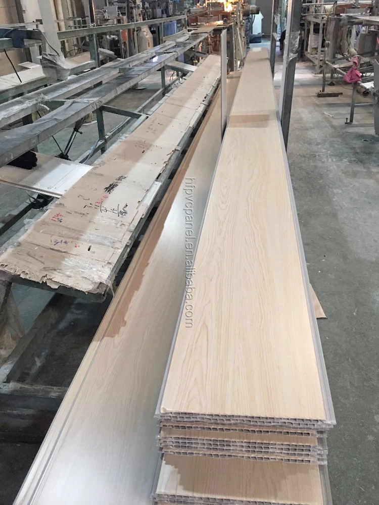 Wooden Effect PVC Wall & Ceiling Panels for Chile & Colombia - OEM