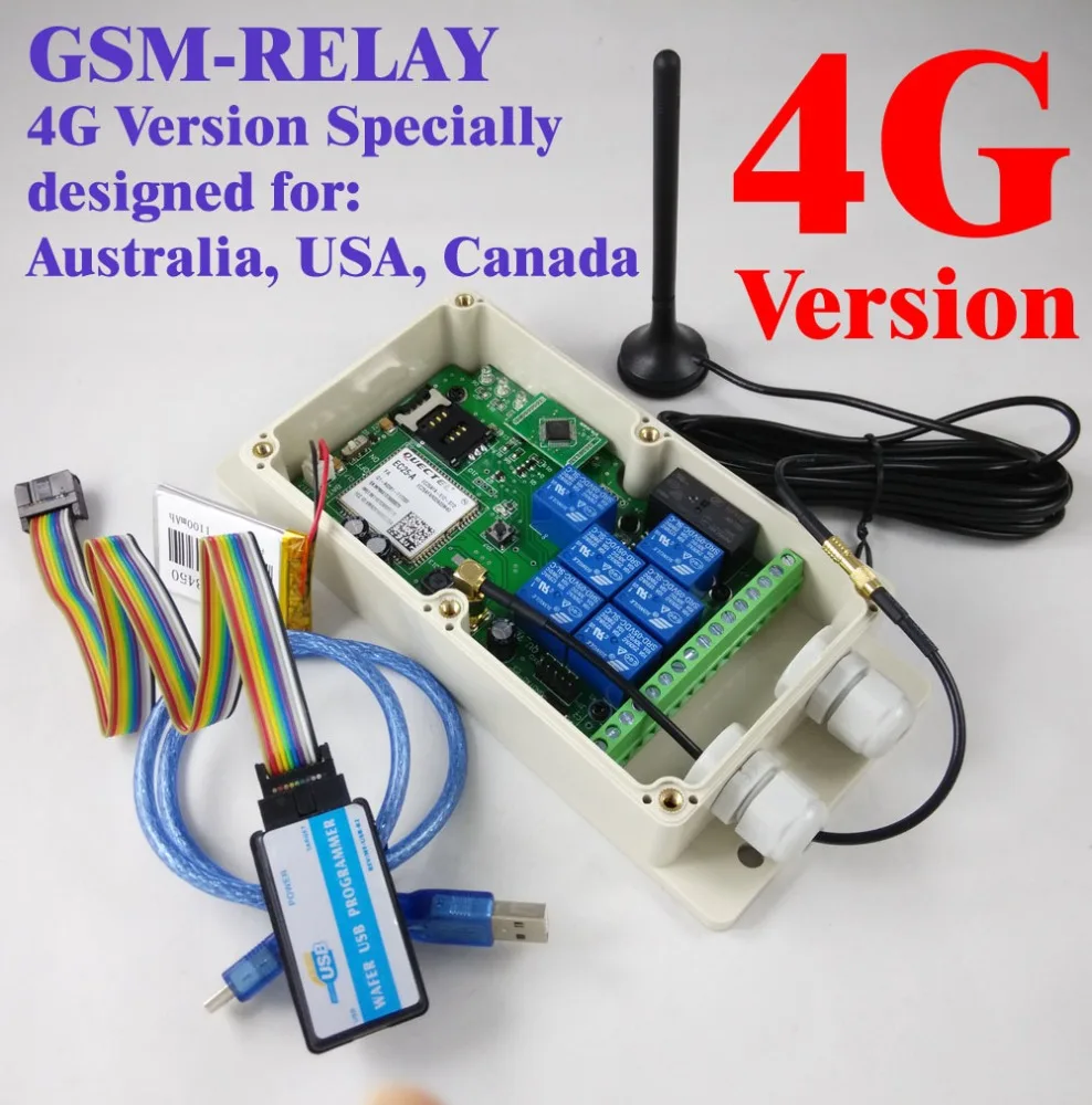 Gsm Relay Switch Control Box ( Quad Band,Big Power) - Buy Gsm Relay ...