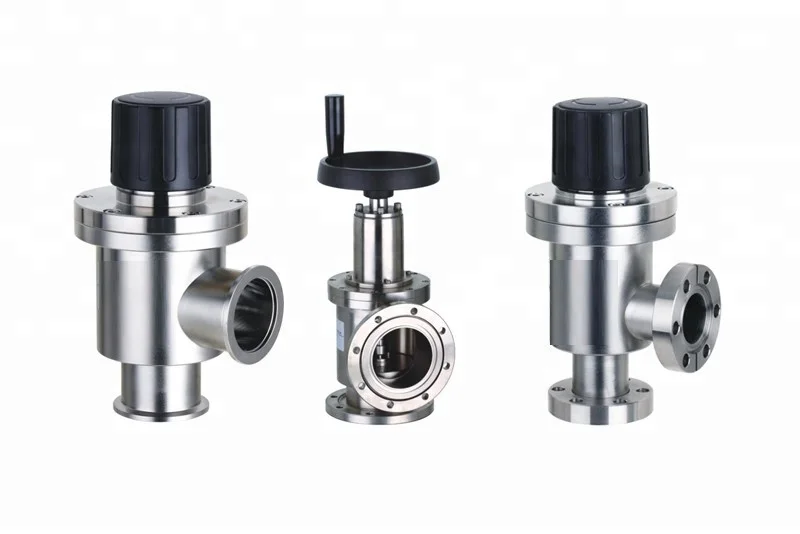 Stainless Steel Vacuum Shutter Pneumatic KF CF ISO Slide Gate Valve