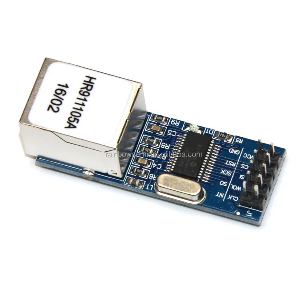 Mini Enc28j60 Ethernet Lan Network Module In Sotck - Buy Enc28j60 ...