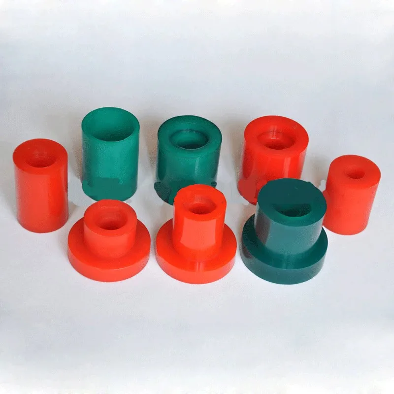 Custom Polyurethane Urethane Mount Bushing Flange Rubber Polyurethane ...
