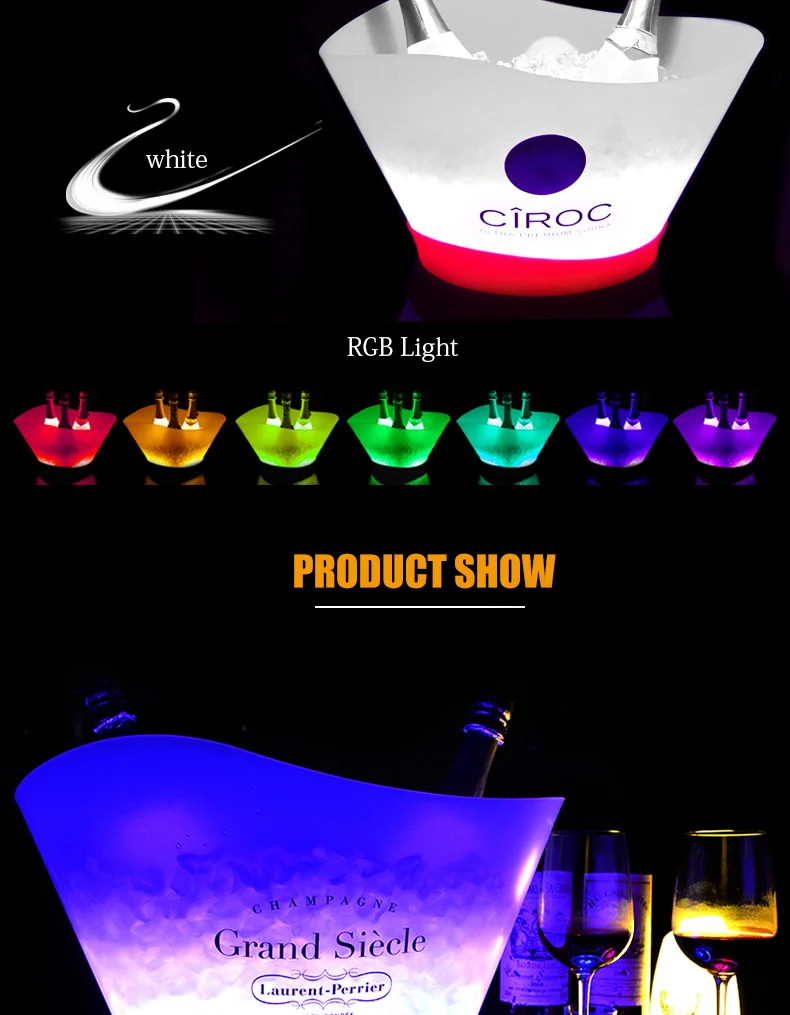 12l Extra Large Outdoor Standing Beer Acrylic New Personalized Led ...