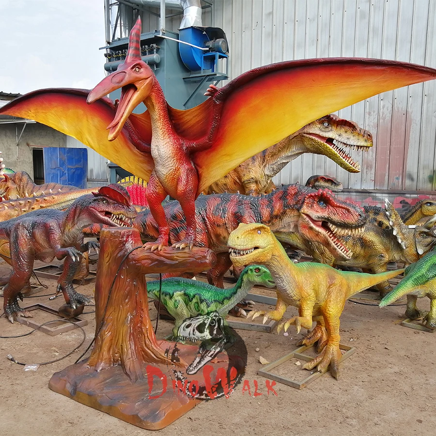 Flying Animatronic Pterosaur Dinosaur Model - Buy Pterosaur Dinosaur ...