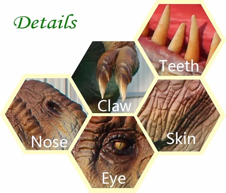 Realistic Animatronic Dragon Props - Perfect for Theme Parks