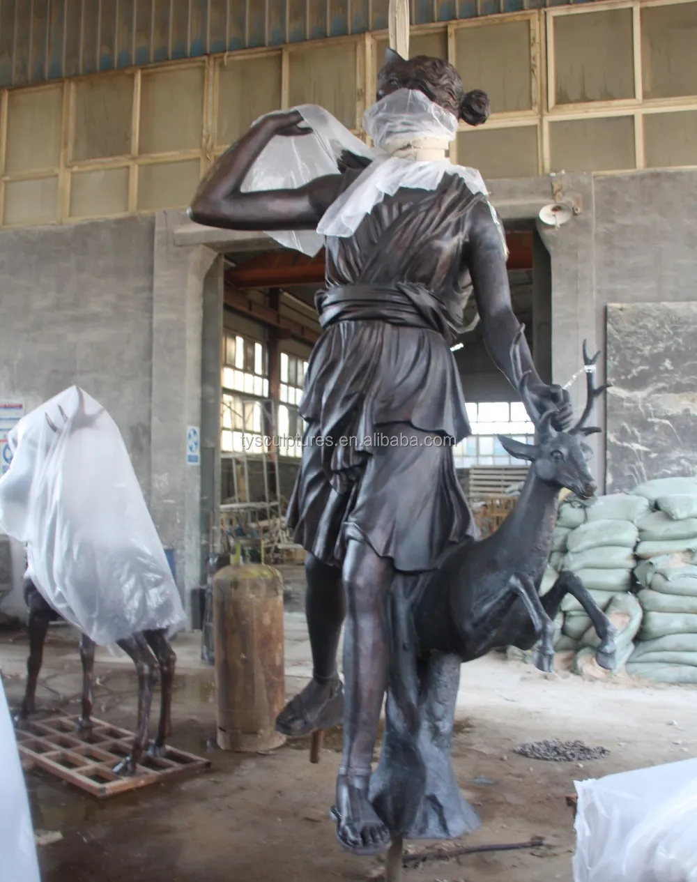 Famous Roman Statue - Large Outdoor Antique Greek Figure