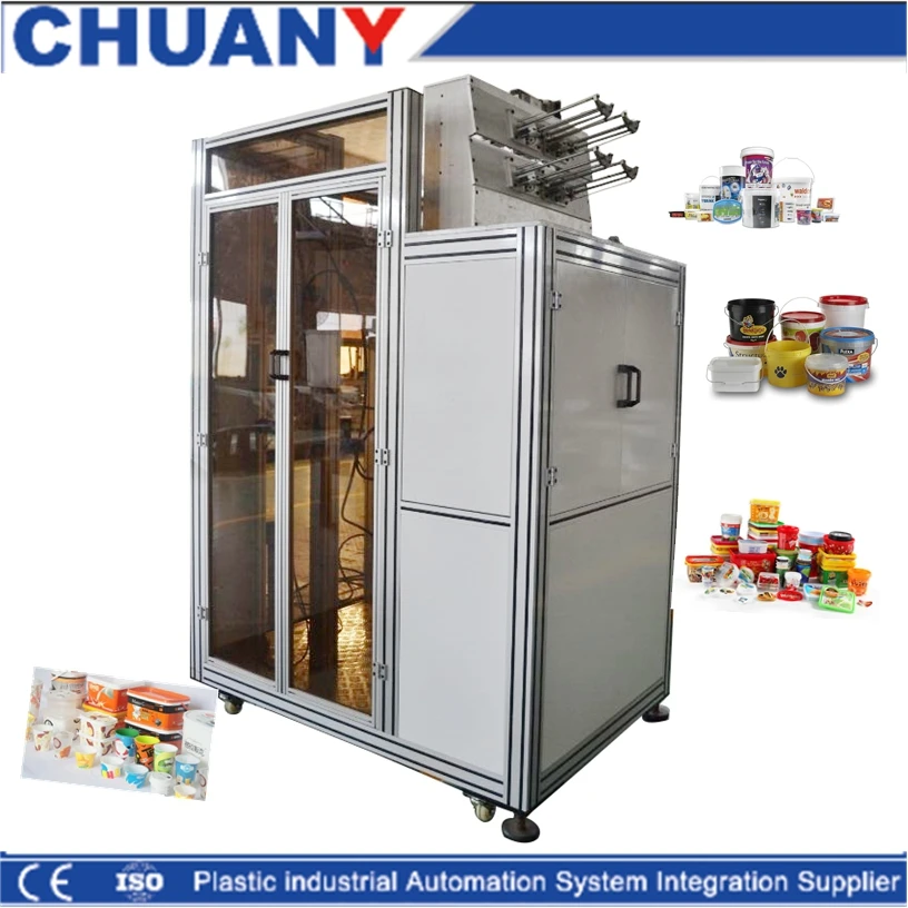 320t Plastic Container Injection Molding Machine Price Side Entry Iml ...