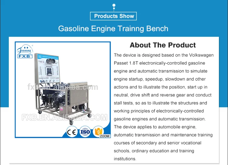 Car Electronic Control Gasoline Engine Training Bench Automotive ...
