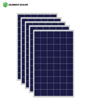 Sunway Poly 30v Solar Panels Solar Plate 250 W 270w Bifacial Flexible ...