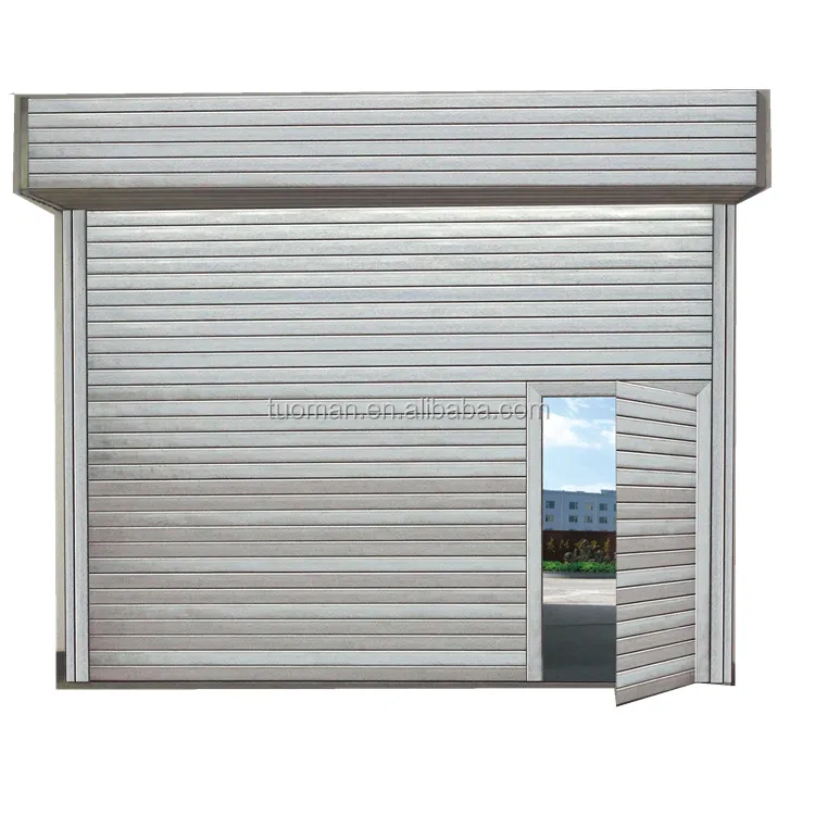 TOMA Steel Motorised Rolling Shutter Door - Automatic Insulated ...