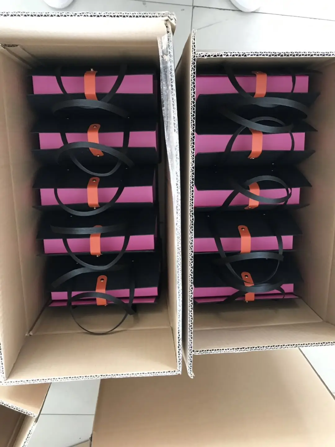 Custom Creative Luxury Fashion Cardboard Boxes With Metal Buckles Belt ...