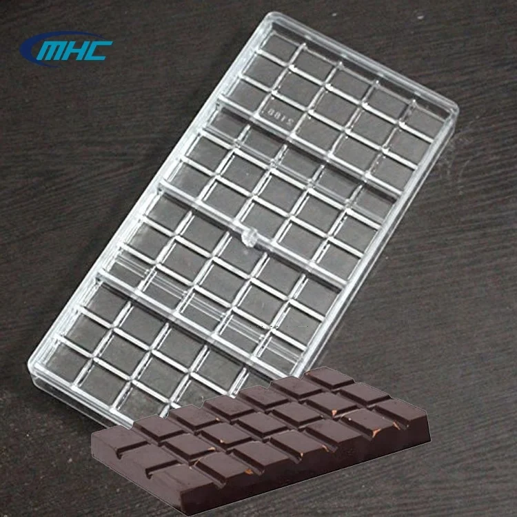 Mhc Silicone Eco-friendly Square Pc Chocolate Mold Diy Candy Mold With ...