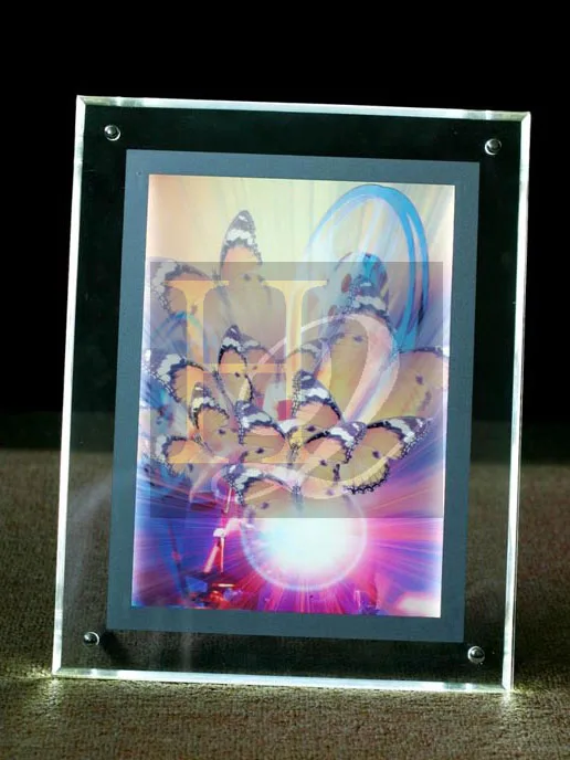 Wholesale Acrylic Wall Mount Led Light Poster Photo Picture Frame ...