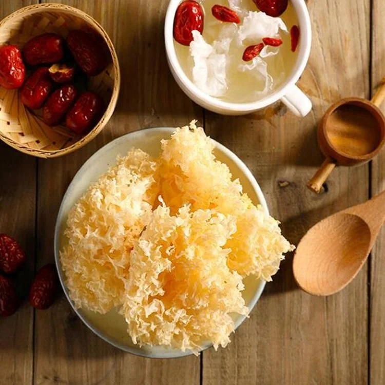 Natural Snow White Fungus - Dried Tremella Mushrooms