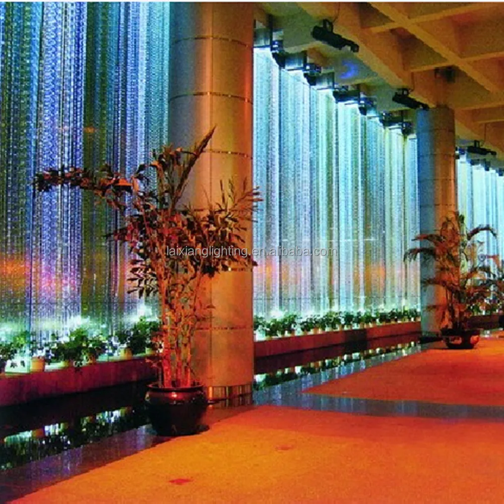 2022 Waterfall Fiber Optic Light Curtain for Wall Decoration
