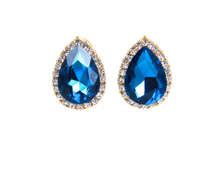 Rakol As036 Fashion Water Shaped Fine Gemstone Jewelry Set For Girl ...