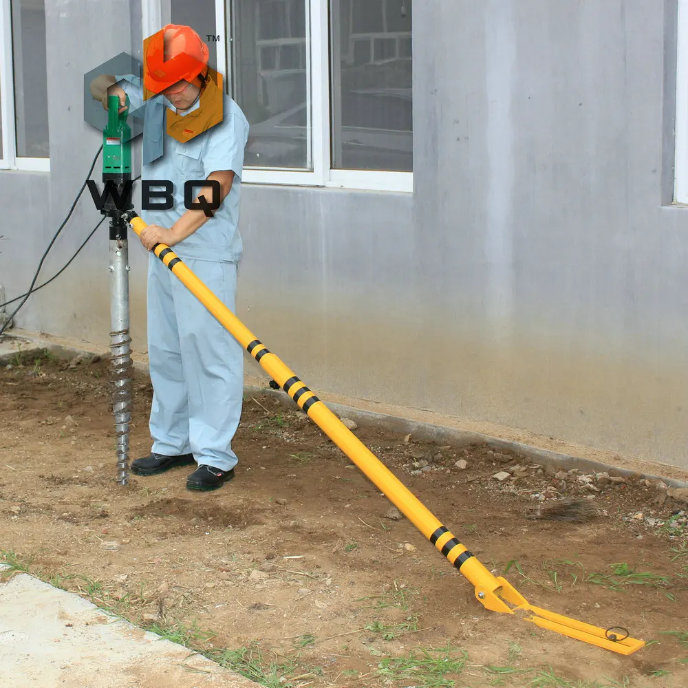 Ground Screw Helical Pile Electric Screw Driver - High Efficiency