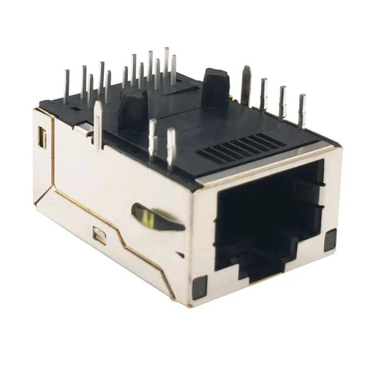 26H44022KBB3-R Ethernet Magnetic Thin Modular Jack - RJ45 Connector