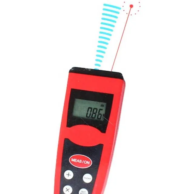 CP3000 Laser Pointer Measuring Device - 18 Meters Ultrasonic Distance ...