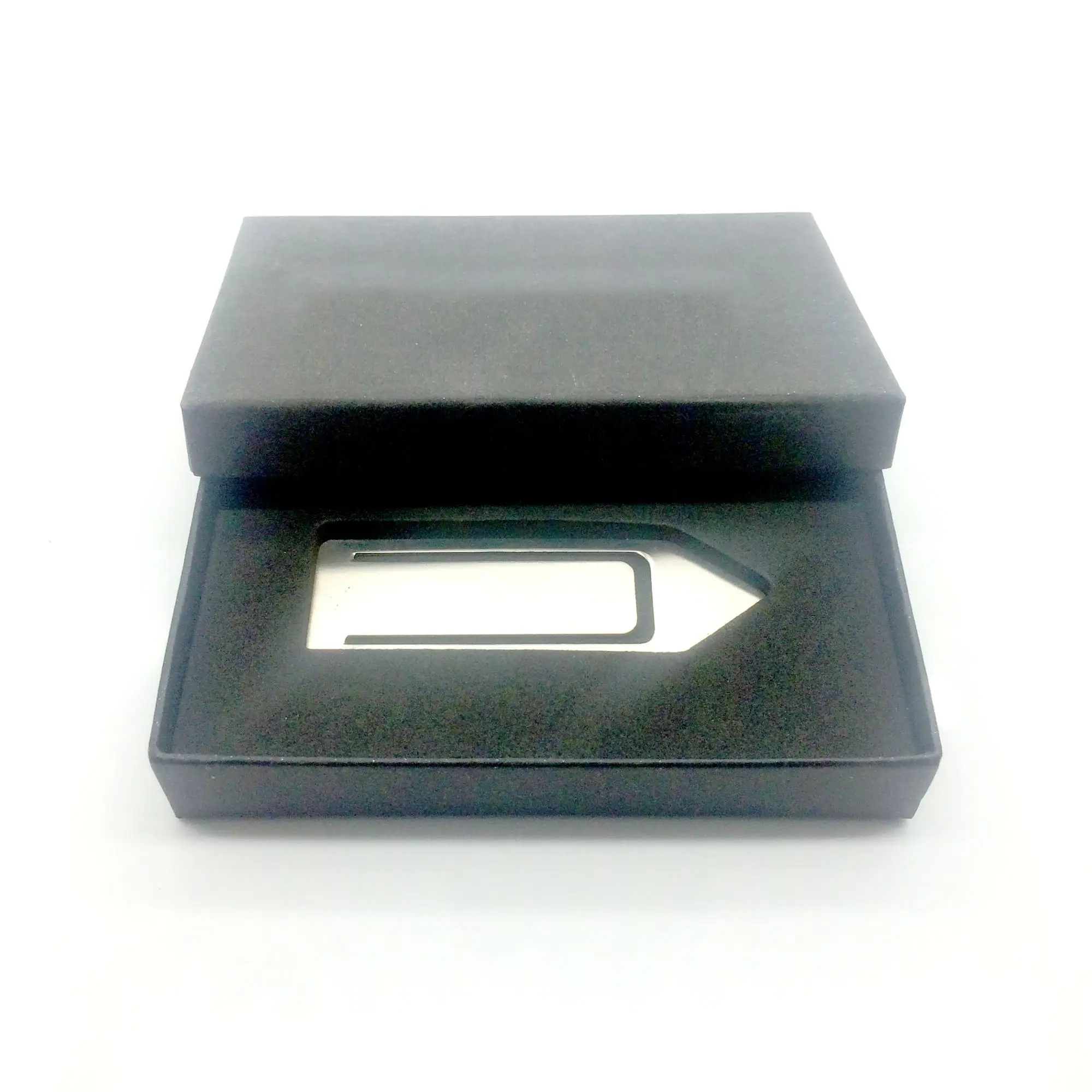 Custom Personalized Metal Silver Brass Blank Bookmark Clip