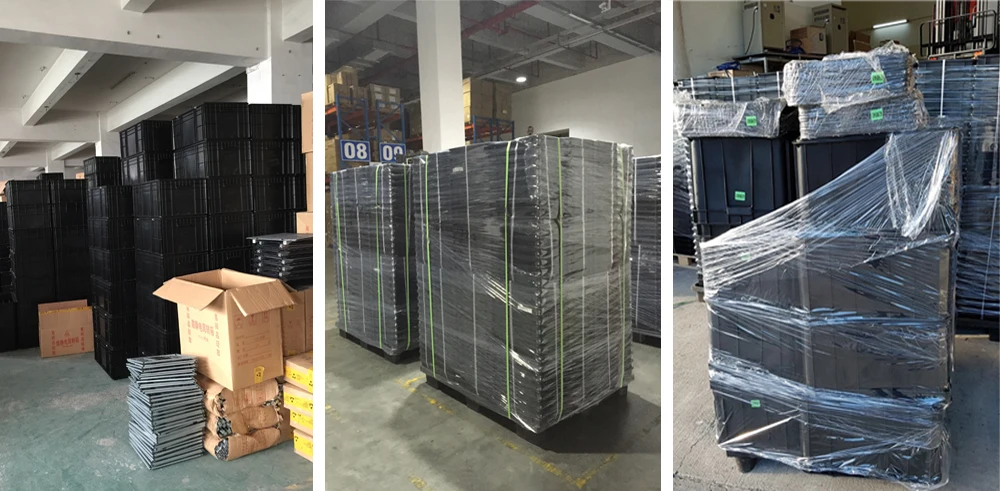 Hot Sale Antistatic Crate Esd Circulation Carton Box For Pcb Black ...