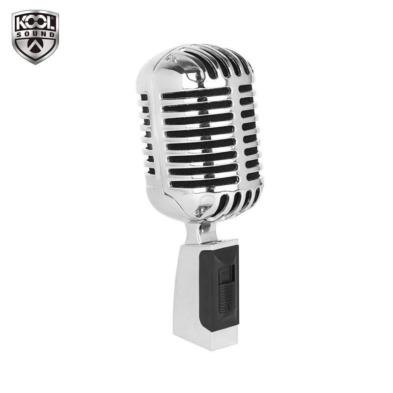 KOOL SOUND Vintage Style Dynamic Vocal Microphone Dynamic Vintage ...