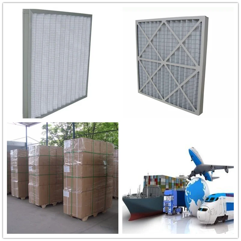 20x25x4 G3 G4 Merv8 Merv11 Pleated Pre Filter Cardboard Frame Ac ...