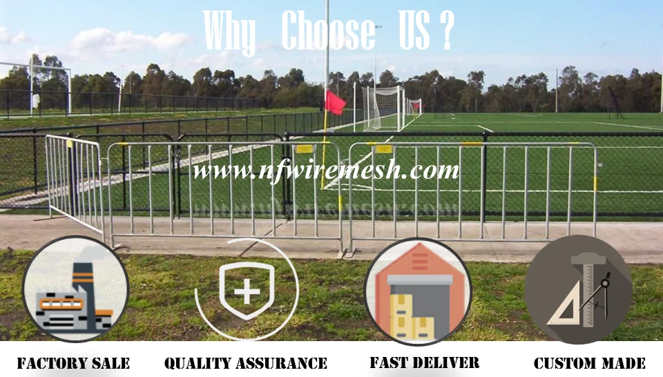 Durable French Barrier Bike Rack - Mills Barriers Crowd Control