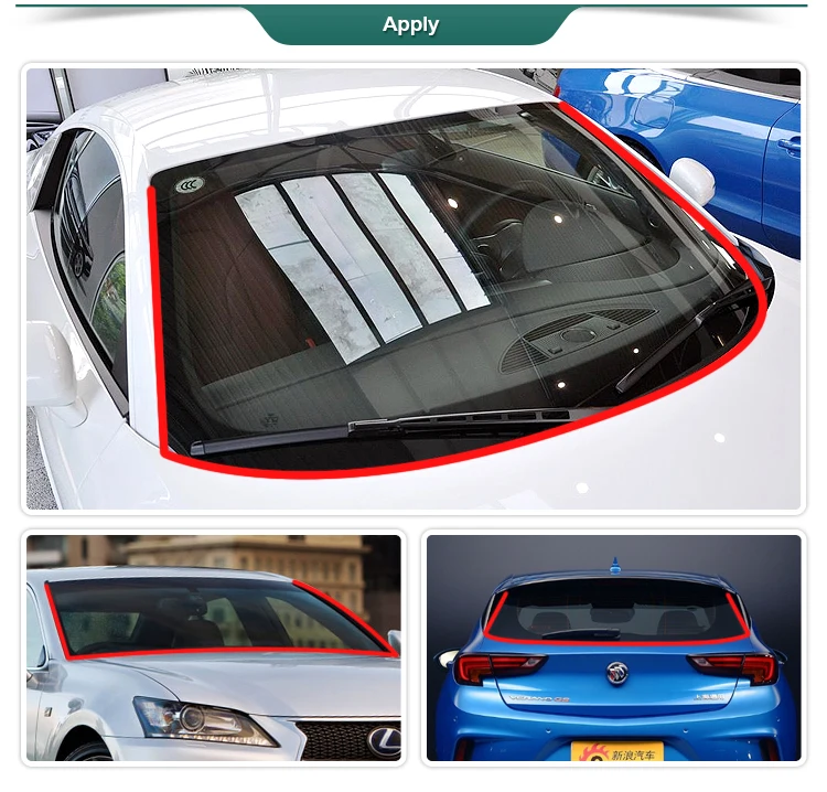 Customize Automotive Car Universal Windscreen Molding