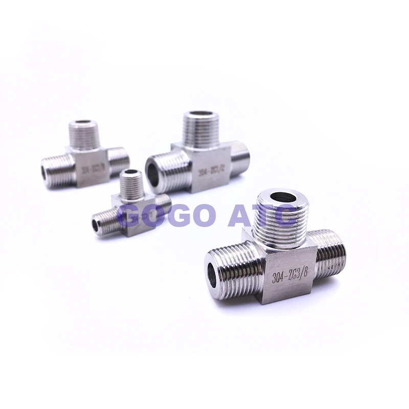 Gogo Quick Coupler Zg 1/2'' Male Thread Stainless Steel 304 Three 3 Way ...