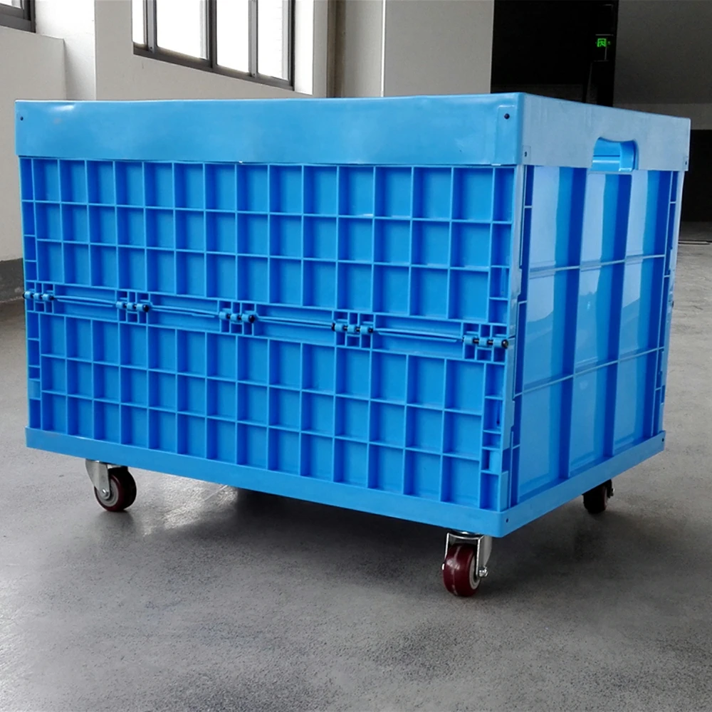 Plastic Shipping Collapsible Storage Crate /Bin Industrial Stackable ...