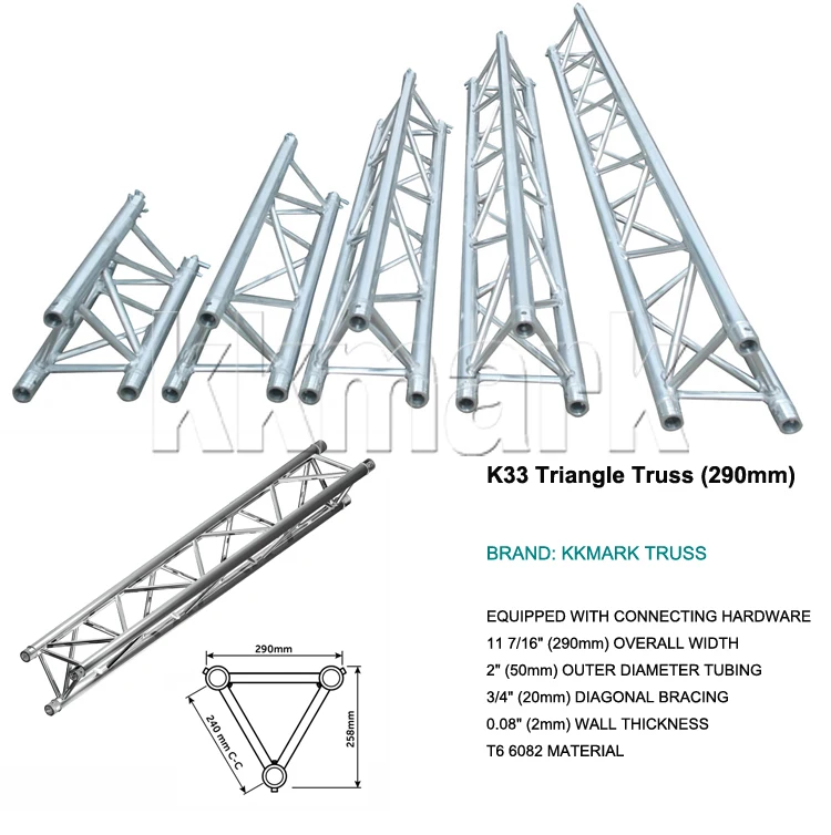 400mm Aluminum Box Lighting Truss - Stage Rigging Support