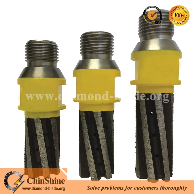 High Speed Sintered CNC Diamond Finger Router Bits for Milling Stone Sink