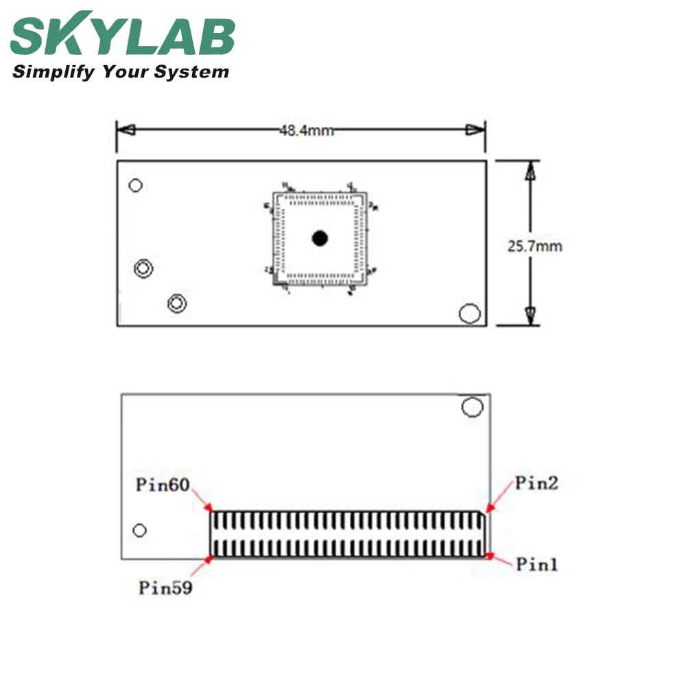 Skylab低成本uart Wifi透明传输openwrt无线ap路由器qca9531 2x2mimo模块 - Buy Linux Wifi板 ...
