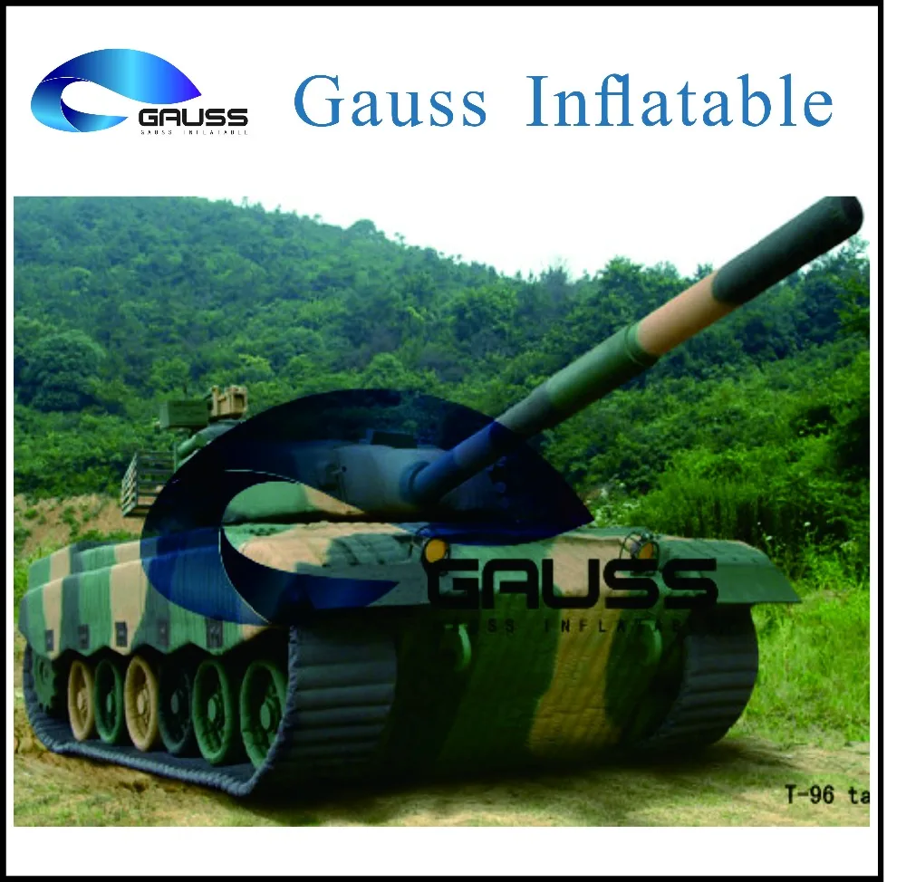 Newly Design Inflatable Decoy Tank Model Balloon Inflatable Tank For ...