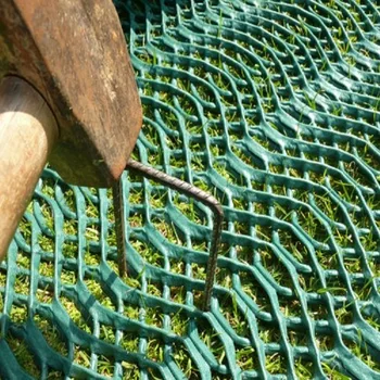 Plastic Grass And Turf Reinforcement Mesh Net For Grass Protection Mat ...