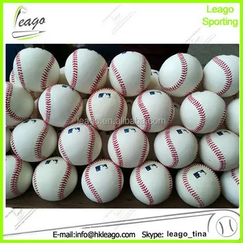 9 Inch 5oz Genuine Cowhide Leather Baseball For Major League Used ...