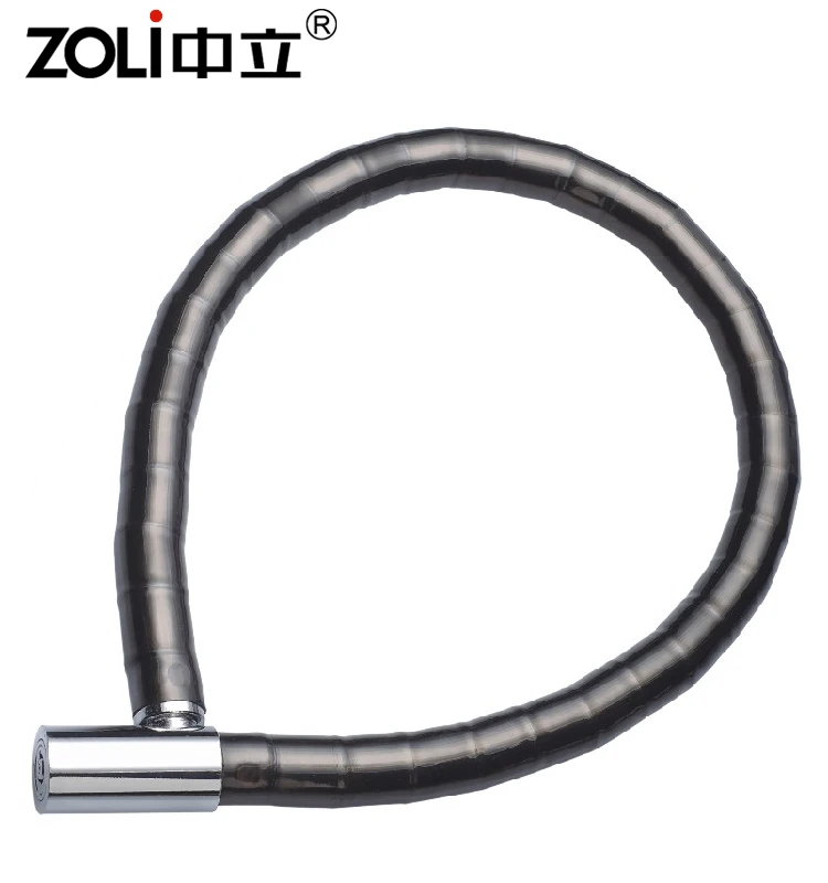 Zoli 81202 Key Lock Joint - Durable Motorcycle Steel Chain Lock