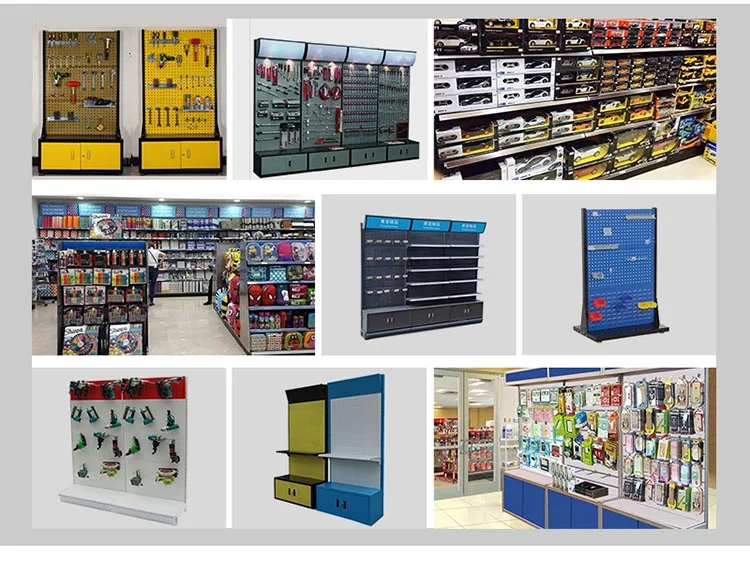 Customized Steel Tools Retail Display Stand - Durable & Easy Assembly