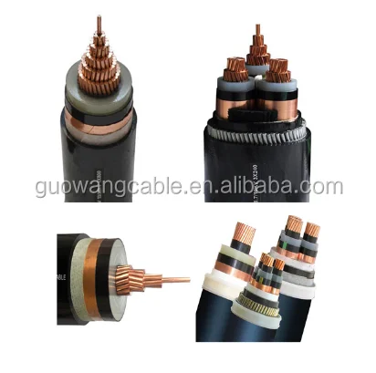 3.6/6 (7.2) KV 1x630 Mm CU/XLPE/CWS/PVC/AWA/PVC Power Cable