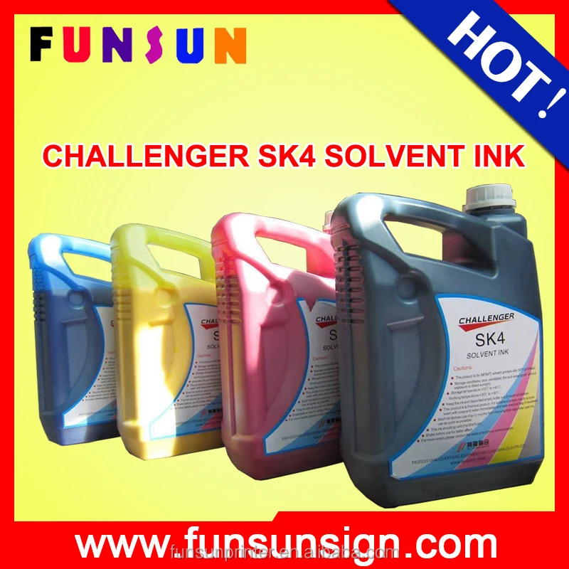 Original impresora solvente SK4 tinta solvente para la impresora ...