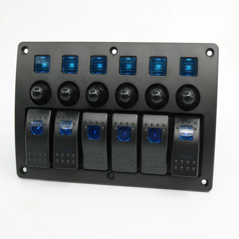 Switch Pros 8-Switch Panel Power System with Concealed Controller