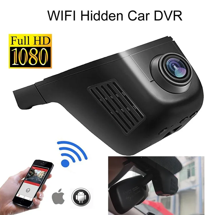 Universal Hidden Car Camera 1080p With Wifi,Vehicle Car Dvr Use Mobile ...