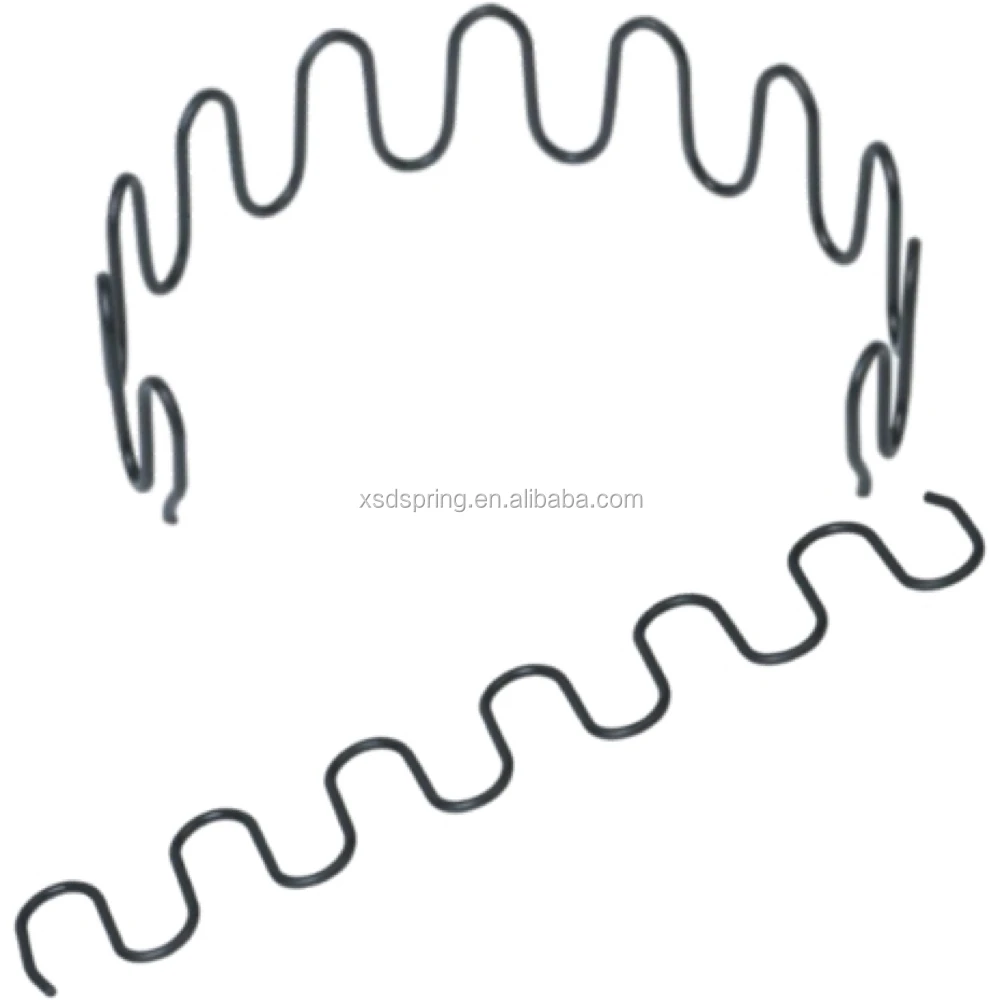 Steel Zinc Coated Sofa Zigzag Spring - Durable & Customizable