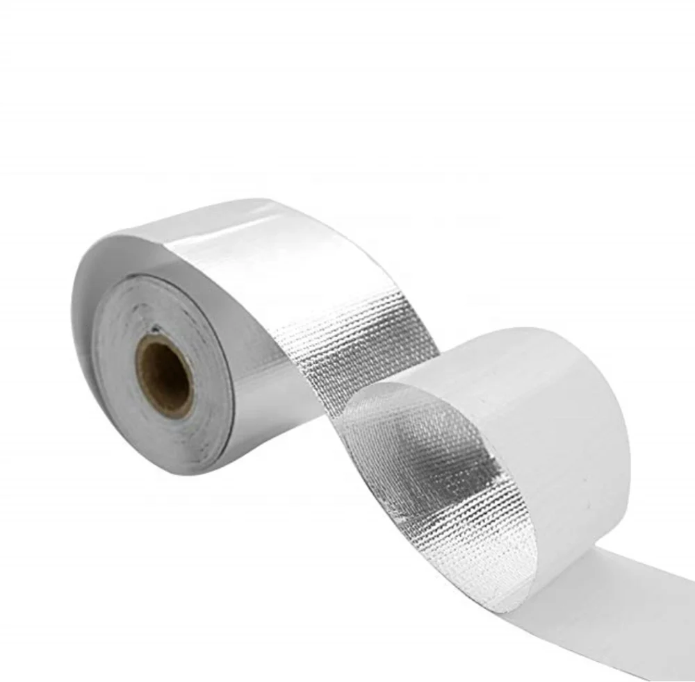 Self-Adhesive Heat Reflective Tape Car/Truck/Motorcycle Fiberglass Heat ...