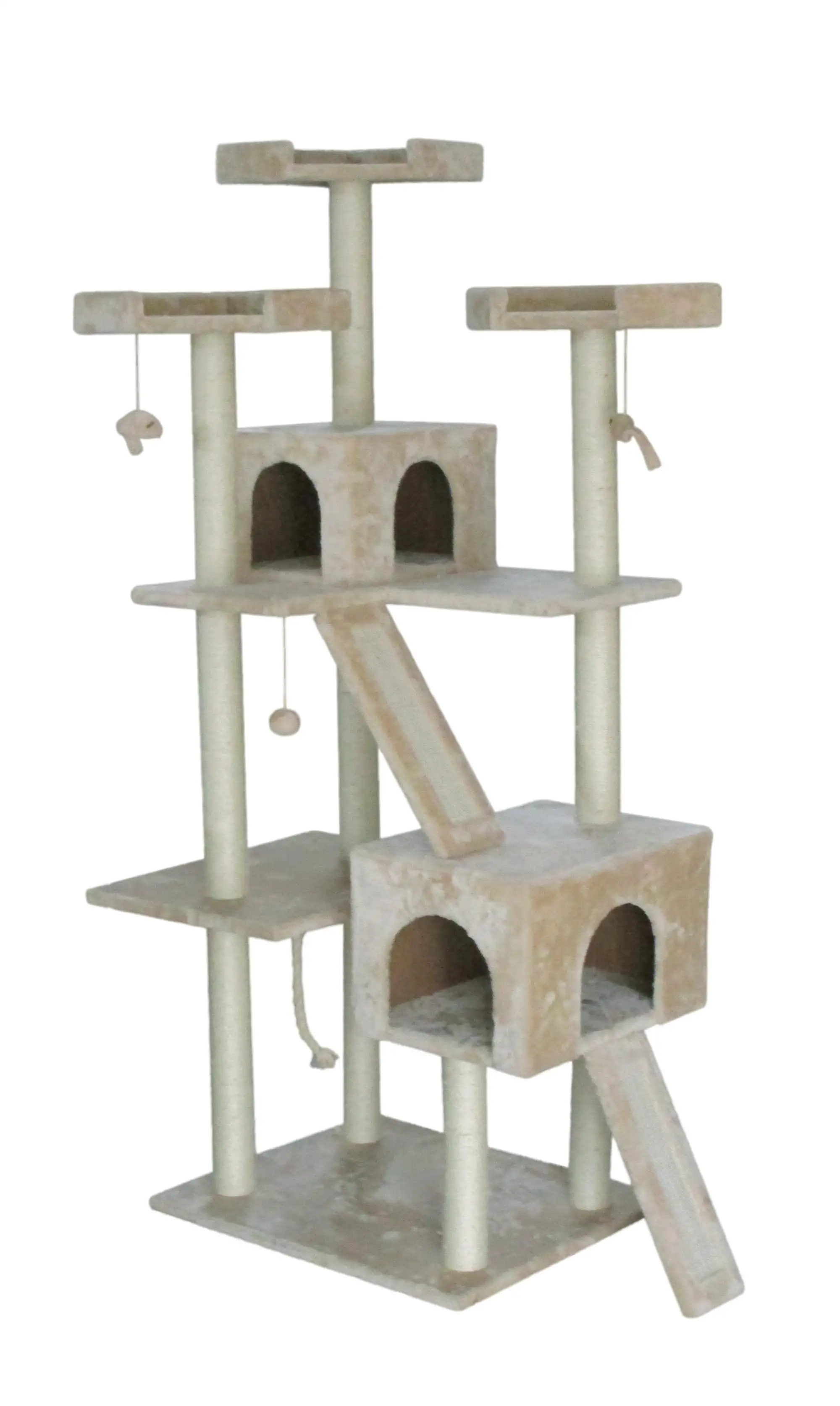 Black Solid Wood Maine Coon Kawaii Big Black Scraper Cat Tree Xxl ...