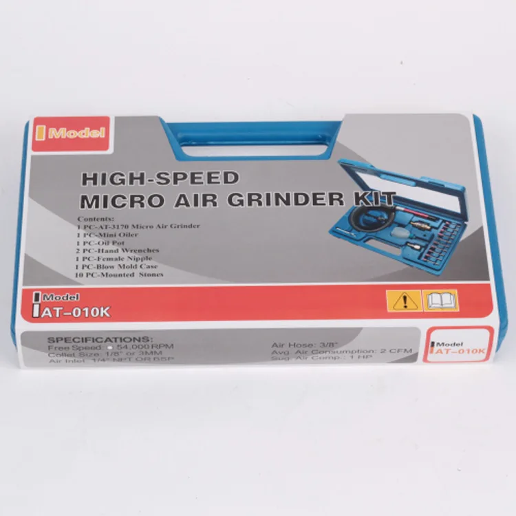 Air Micro Grinder Kit 1/8" Pneumatic Micro Air Pencil Die Grinder ...