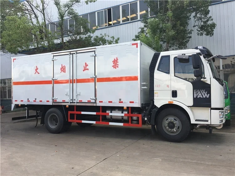 Faw Axles Load 10.4 Tons 6.2m Explosives Transporter - Buy Explosive ...