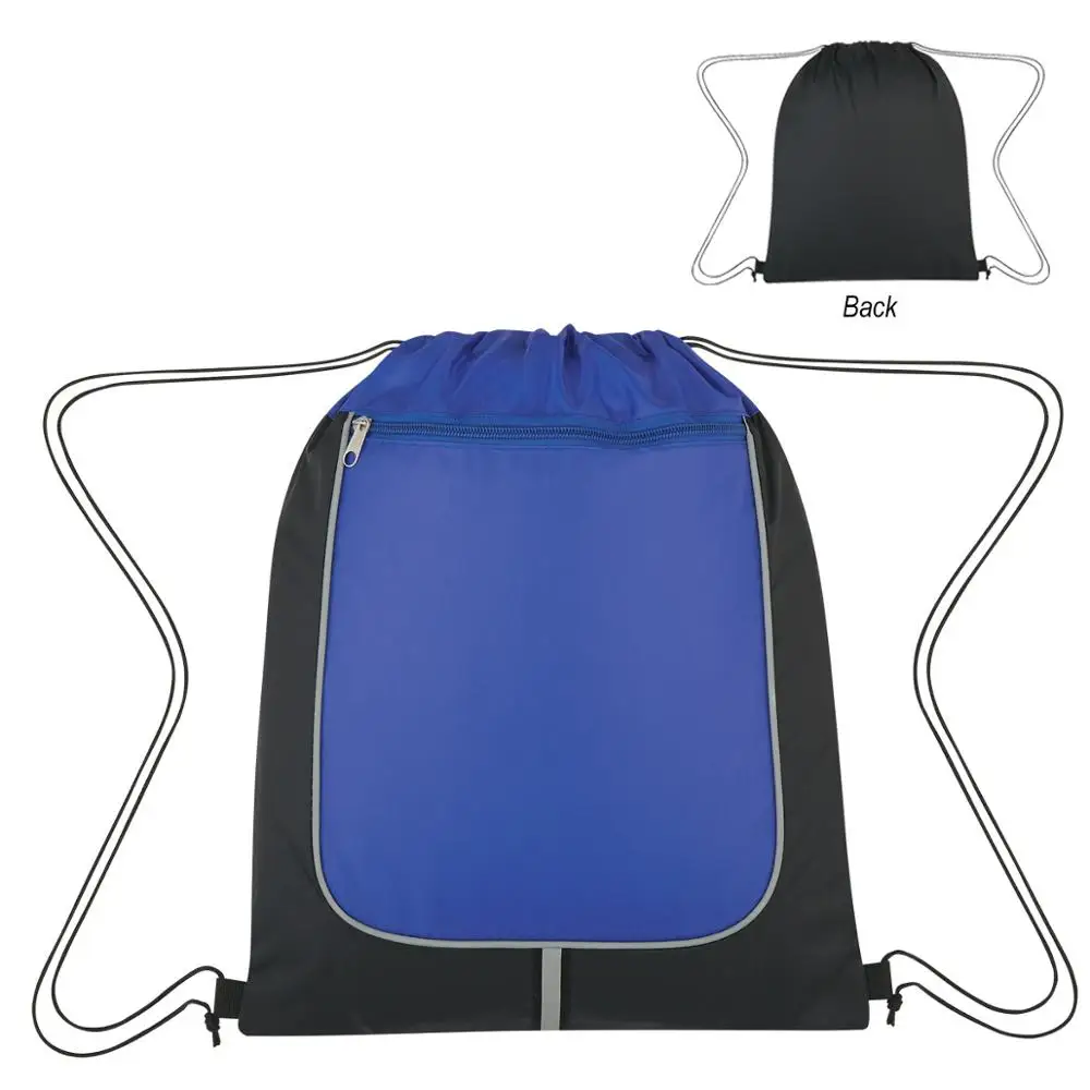 Six Colors Option 210d Polyester Achieve Drawstring Sports Pack - Buy ...