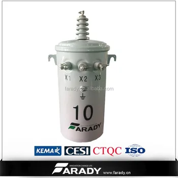10 Kva Overhead 2400/4160y V - 120/240 V Single-phase Transformer - Buy ...