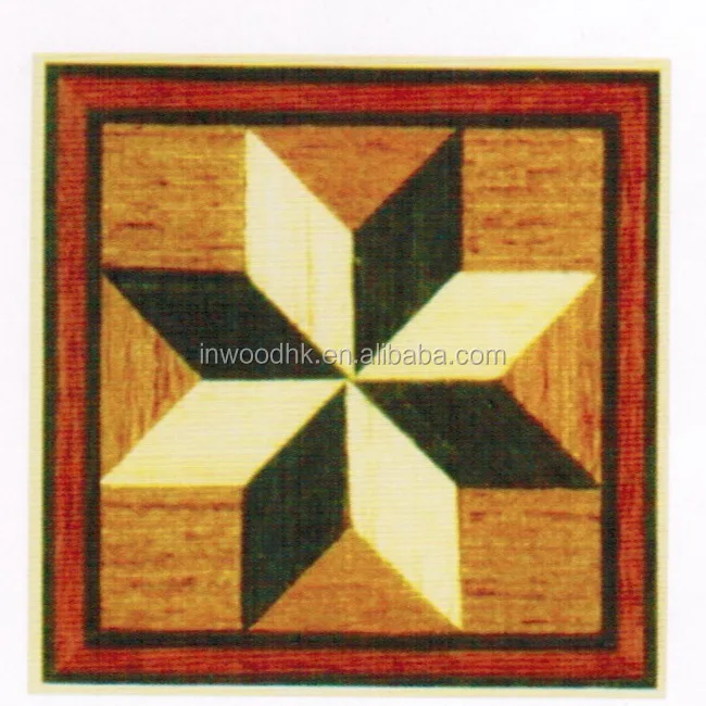 Natural Marquetry Inlay Wood Veneer Design for Decoration